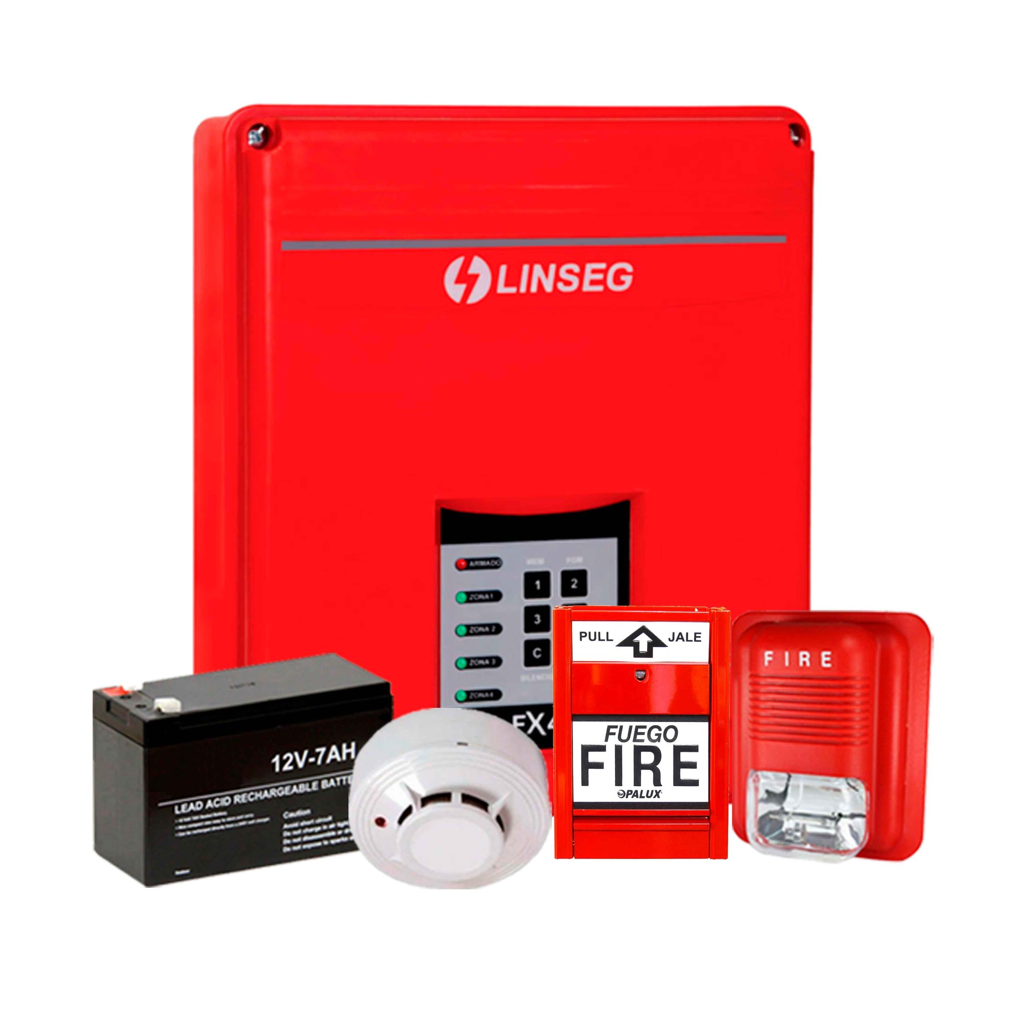 Sistema De Alarma Contra Incendio Linseg- NES