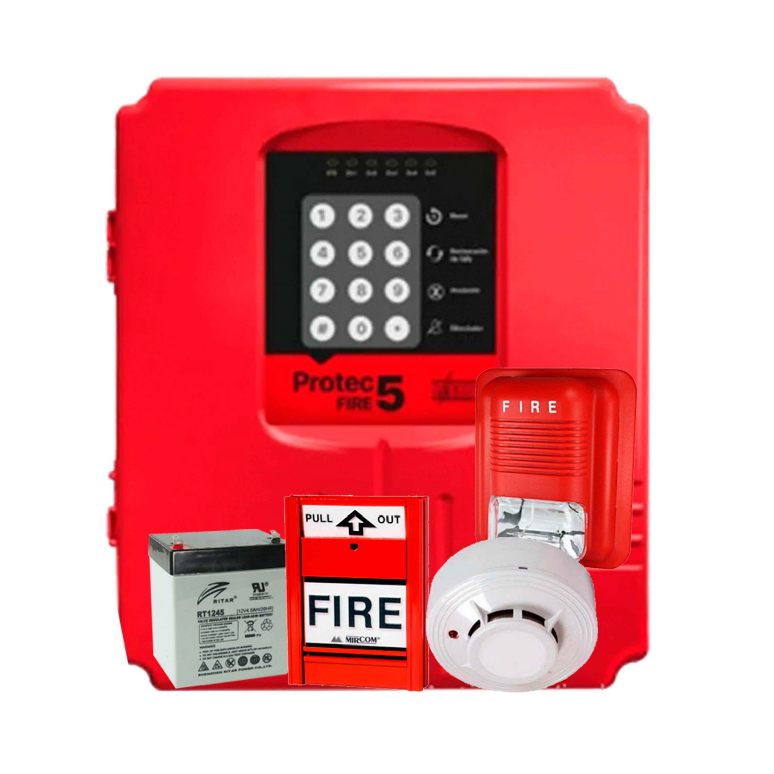 Central de Alarma de Incendios Hagroy - NES