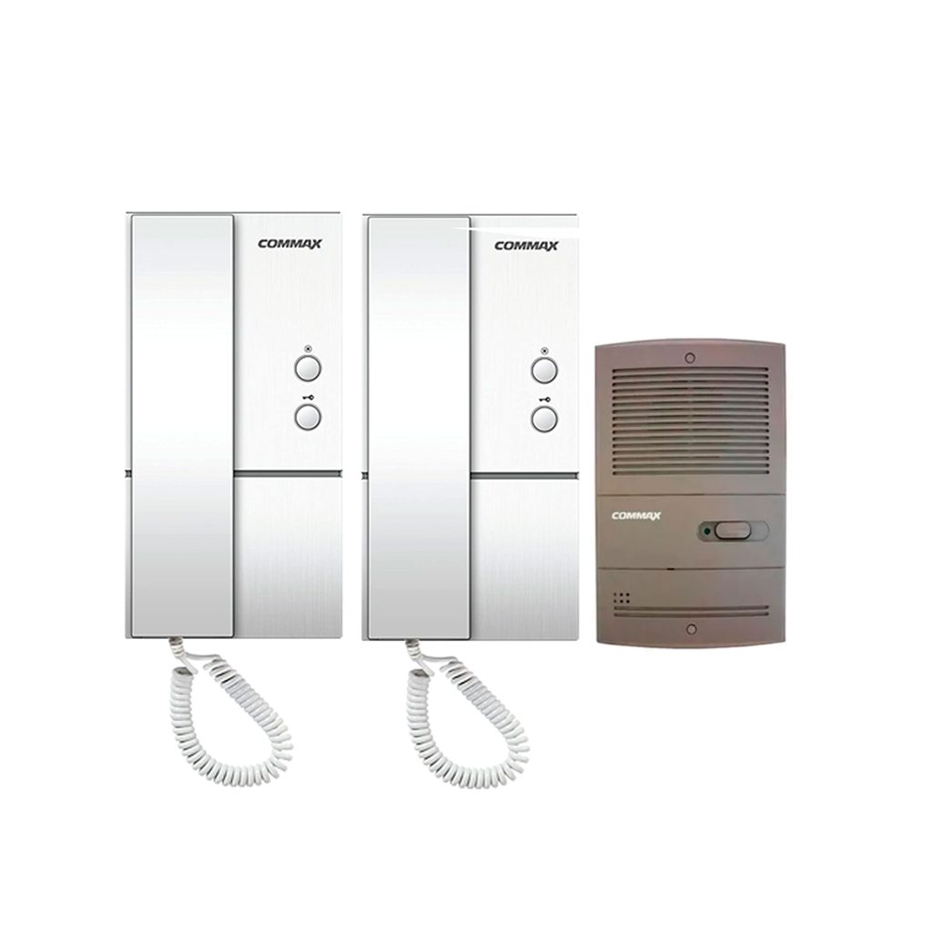 KIT INTERCOMUNICADOR 1 PUNTO 2 TELEFONOS COMMAX DP-LA01/DR-201H - NES