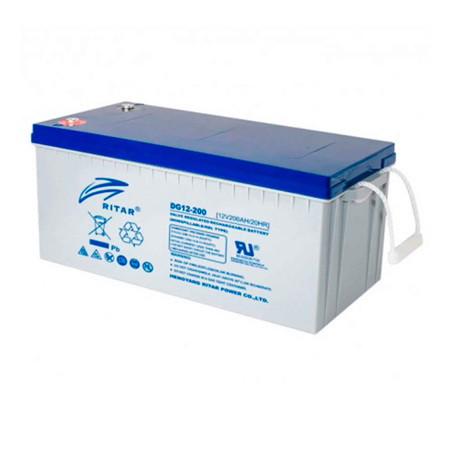 BATERIA 12V 200AH RITAR DG12-200 - NES